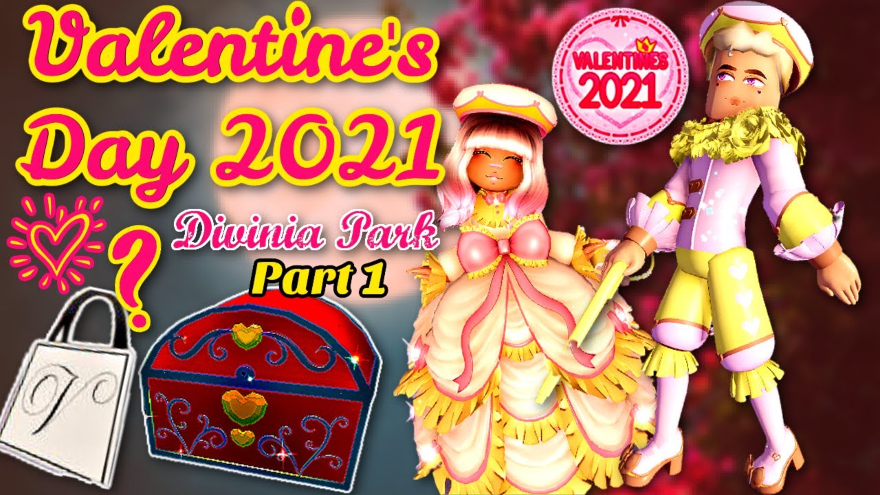 NEW DIVINIA PARK MAP VALENTINE'S DAY 2021! Roblox Royale High - YouTube