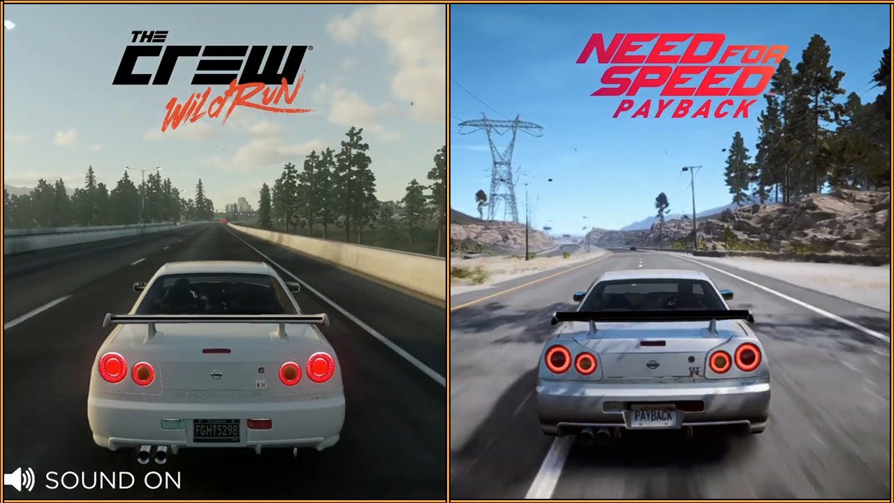 The Crew: Wild Run vs Need For Speed: Payback | 1999 Nissan Skyline GT ...