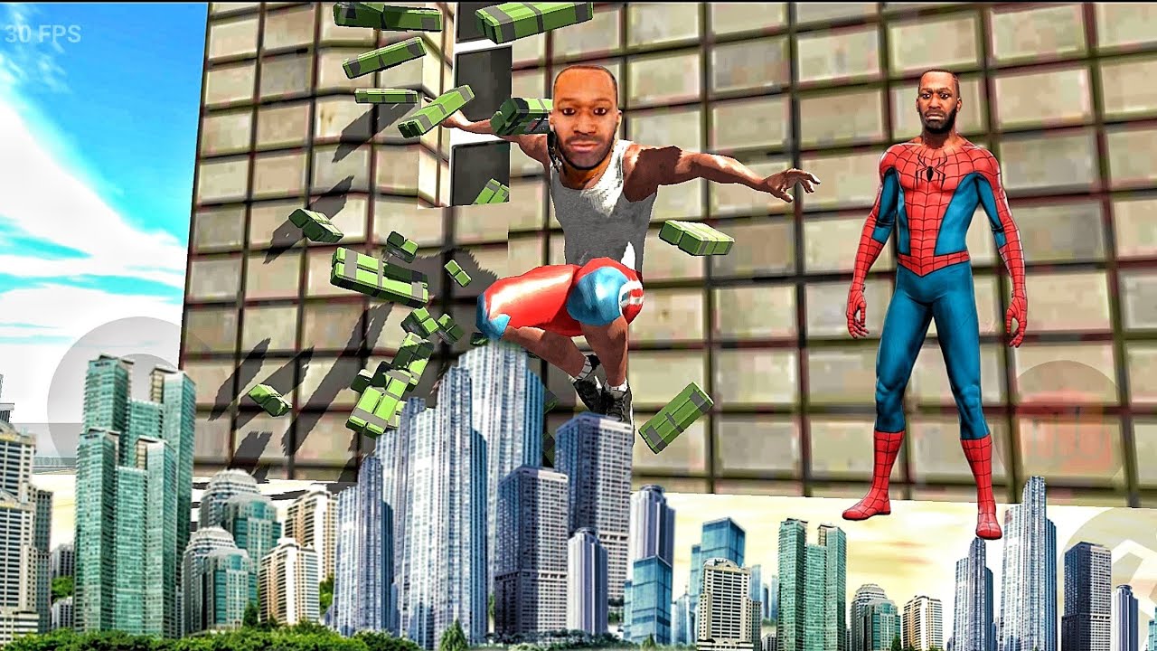 Franklin Become Spider-Man In Indian Bike Driving 3d - YouTube