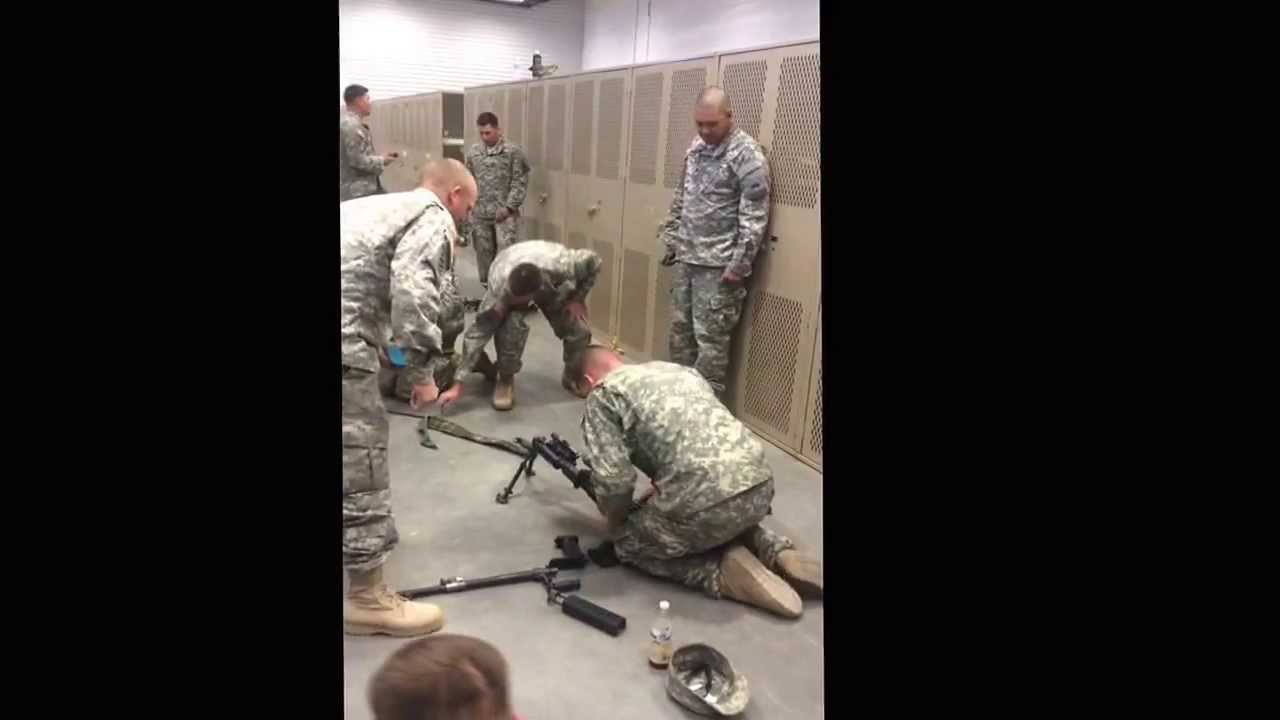 Army quick 240B disassemble and reassemble - YouTube