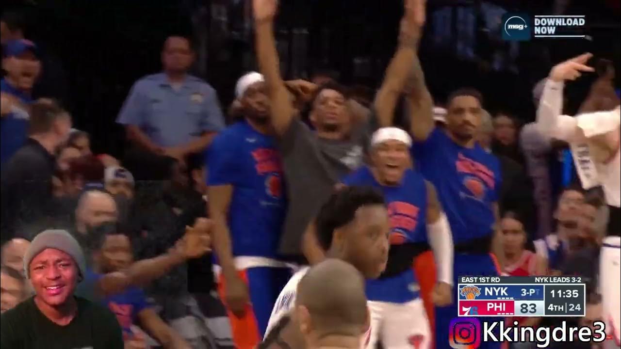 76ers To Cancun! Reacting to New York Knicks vs Philadelphia 76ers Game 6 Full Highlights - YouTube