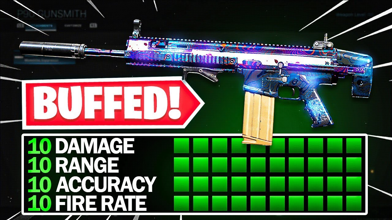 BUFFED and OVERPOWERED SCAR CLASS SETUP.. (Best FN SCAR 17 Class Setup ...