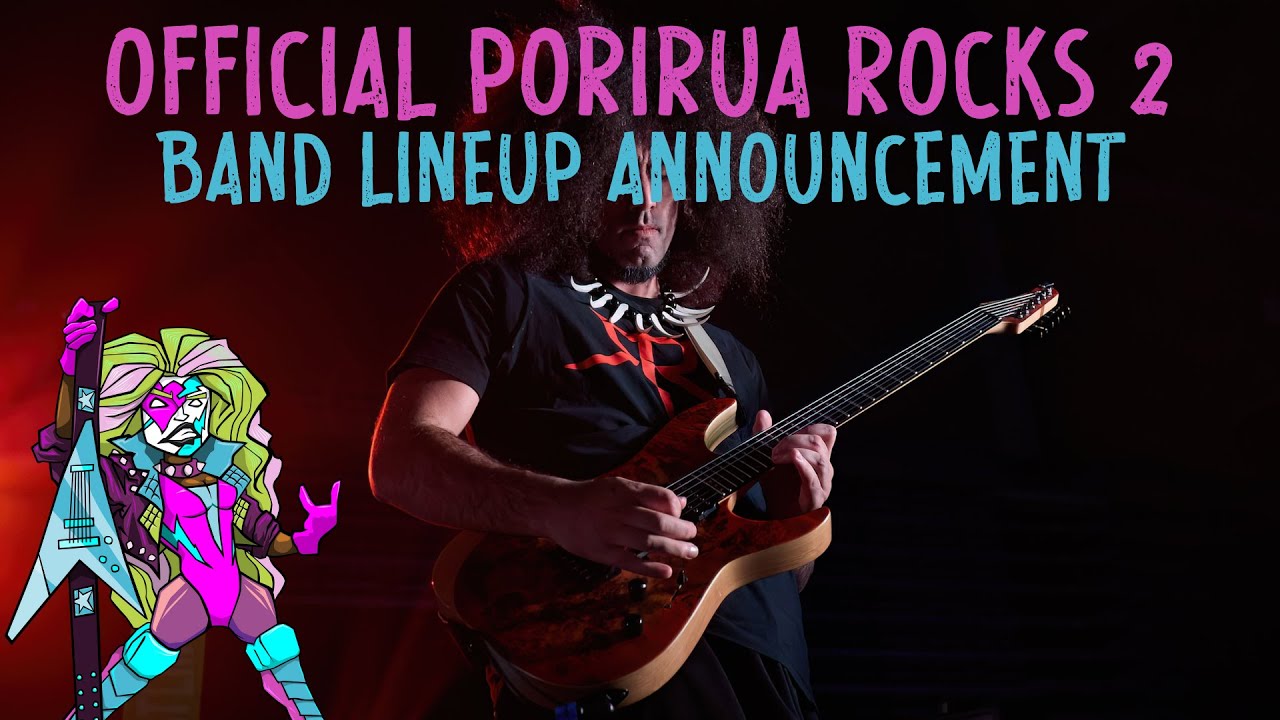 PORIRUA ROCKS 2 BAND LINEUP ANNOUNCEMENT! - YouTube