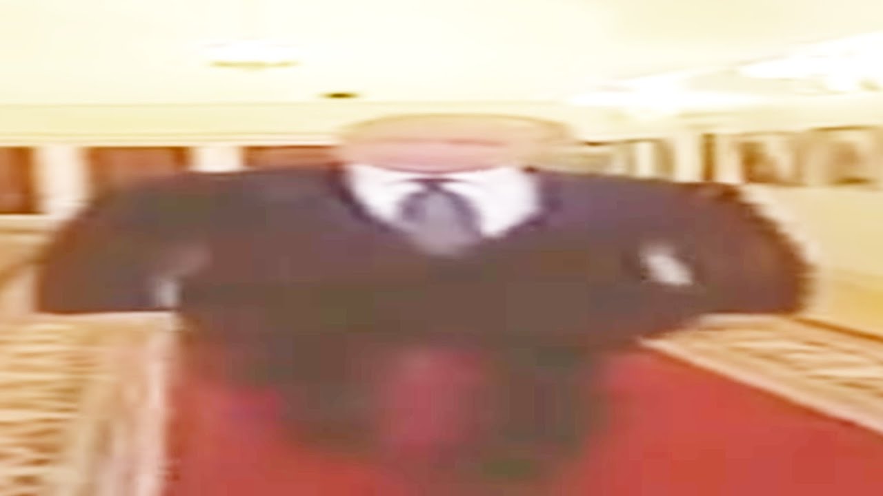 Wide Putin walking but he's always in frame (full version) •Bass ...