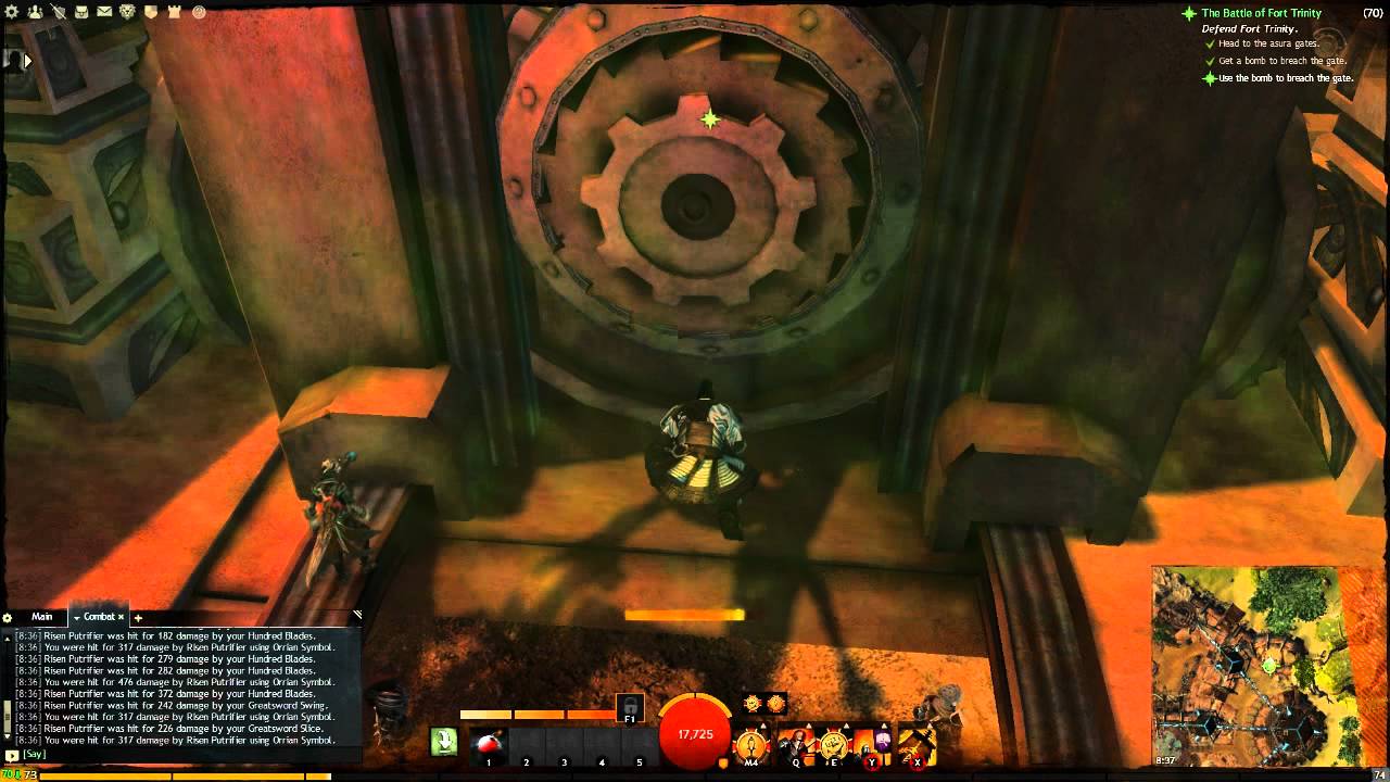 Guild Wars 2 Bitva o Fort Trinity - YouTube
