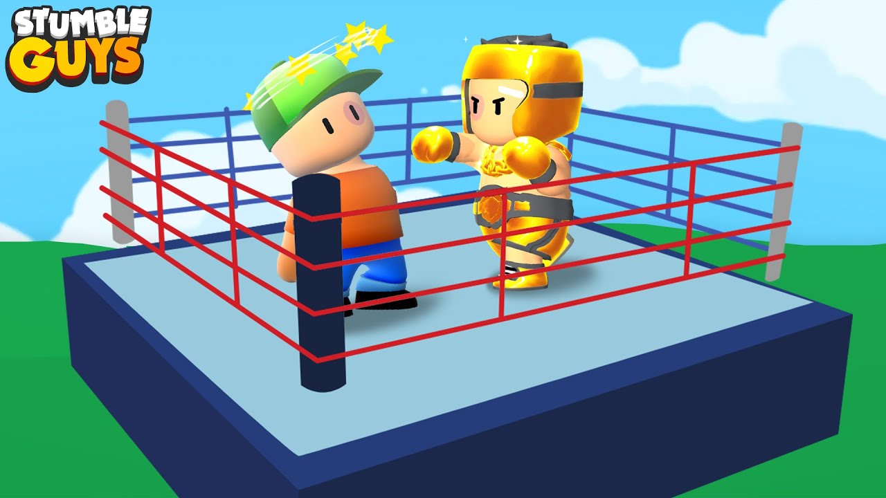 Joguei um Desafio de Boxe no Stumble Guys! - YouTube