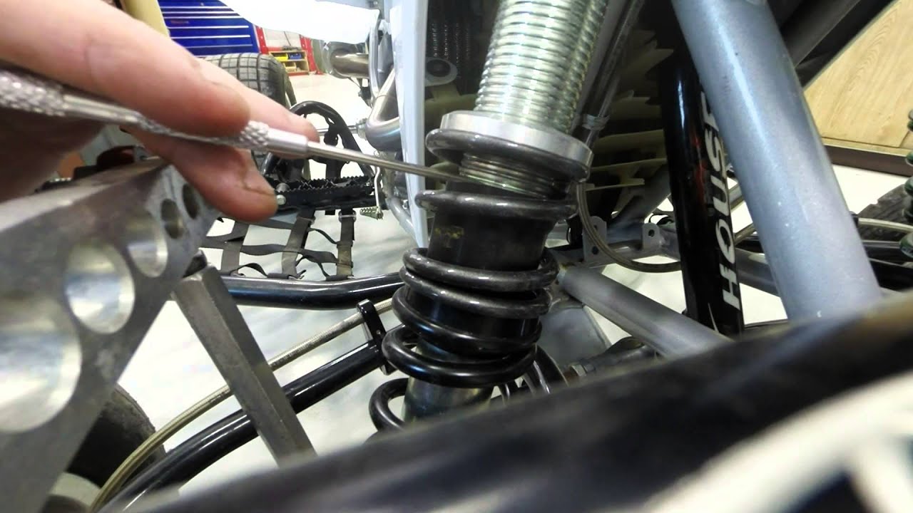 Measuring ATV Shock Crossover Gap - YouTube