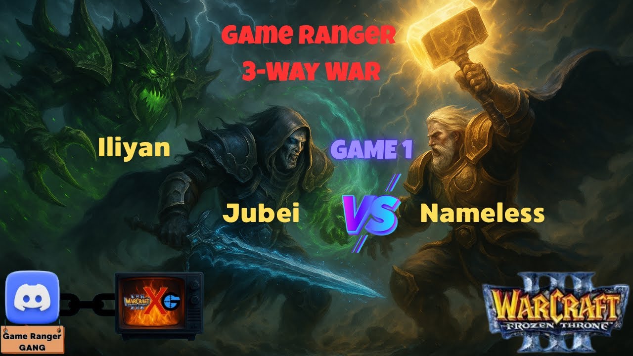 🔥 Game Ranger 3-Way War | Jubei, Nameless & Iliyan Battle It Out ...