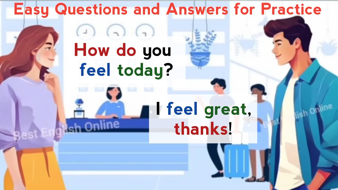 Easy Questions and Answers for Beginners | Learn English - YouTube