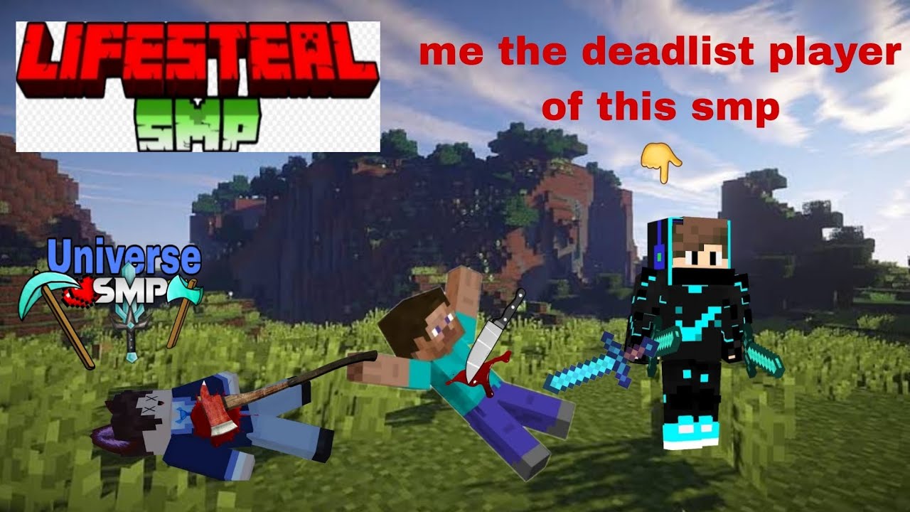 I become the deadlist player of this lifesteal smp very over power ...