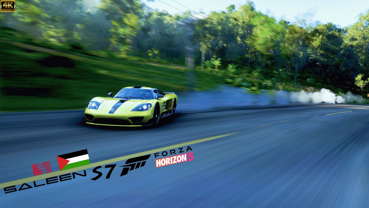 Unveiling the Saleen S7 Tunnel Street Thrills in Forza Horizon 5 _ 4k ...