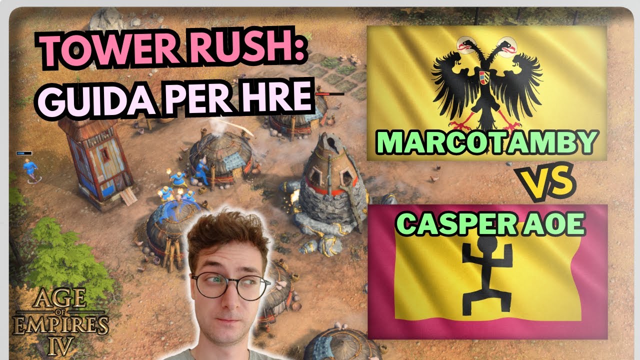 Guida ITA: come fare tower rush con HRE ♜ Age of Empires IV Gameplay ...