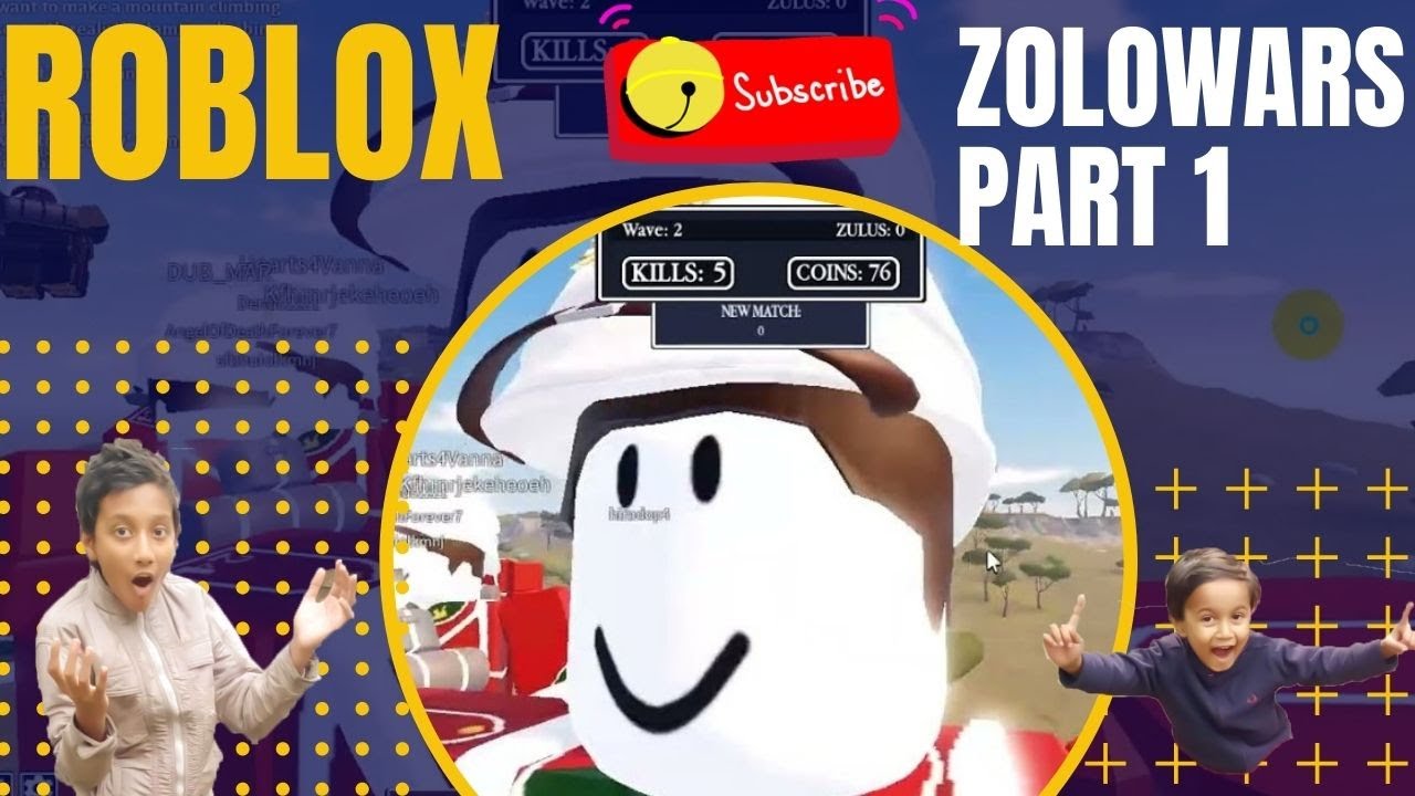 zolowars part 1 | roblox game | super popo game saad - YouTube