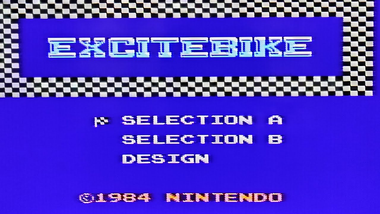 Excite Bike (NES) Short Review - YouTube