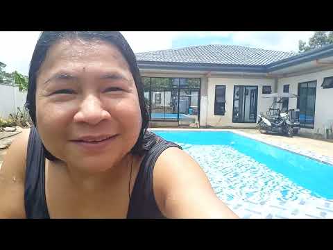 BLOOD PRESSURE GETS HIGH, I OVER EAT DURIAN,WENT FOR SWIM TO COOL DOWN,DAVAO CITY, PHILIPPINES