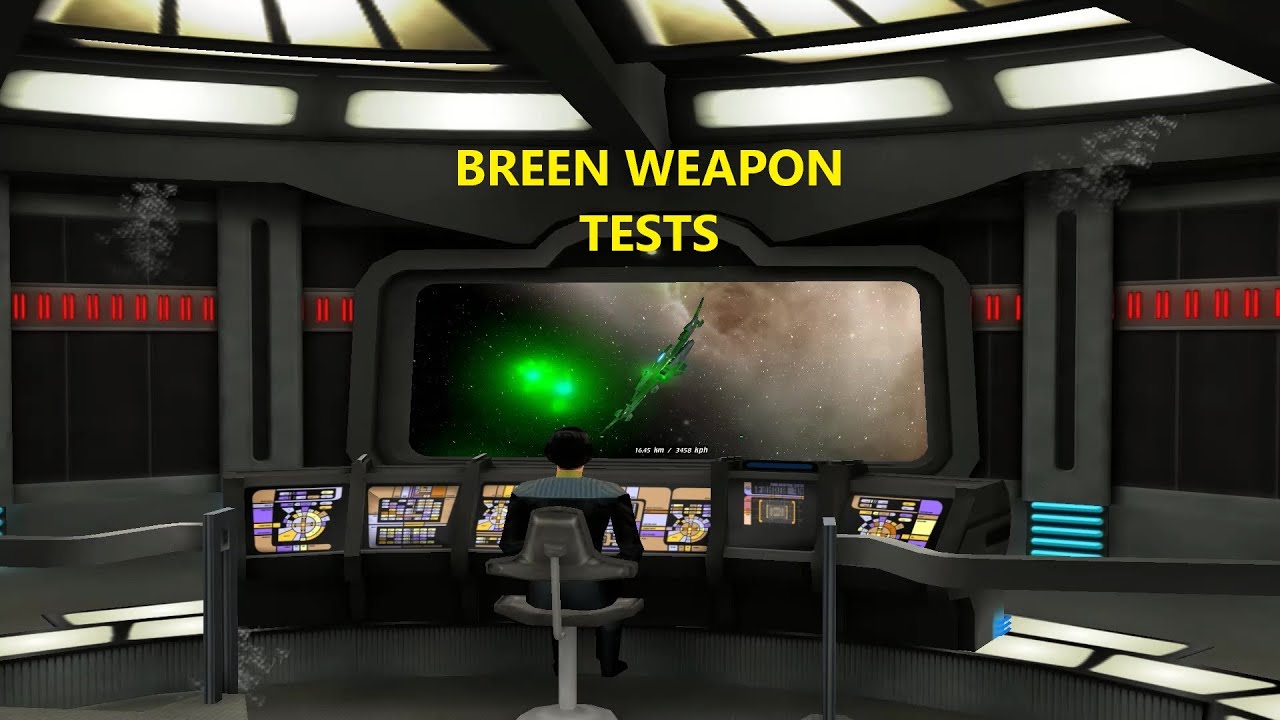 Testing The Breen Weapon Which Fed Ship Will Survive? Galaxy Class ...