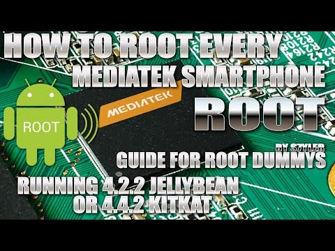 How to 1-CLICK-ROOT Mediatek 4.2 or 4.4 KitKat Smartphones and change iRoot to normal SuperSU