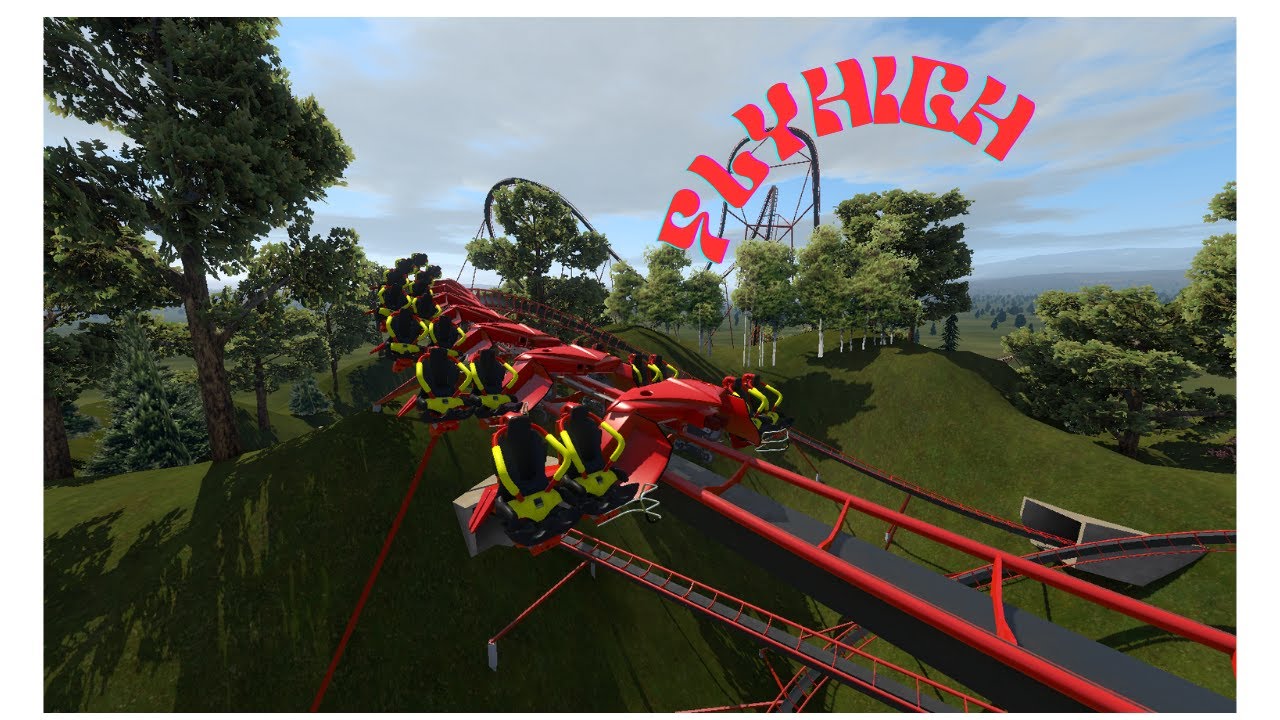 FlyHigh: Twisted Wing Coaster Concept - YouTube