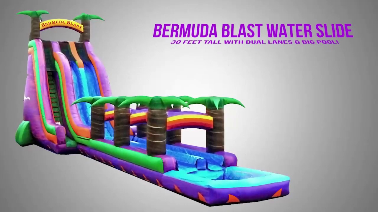 Bermuda Blast Water Slide | Inflatable Water Slide Rental Columbia, SC ...