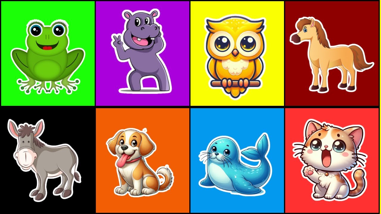 The Animal Sounds song | Animal sounds for babies | Sounds that animal ...