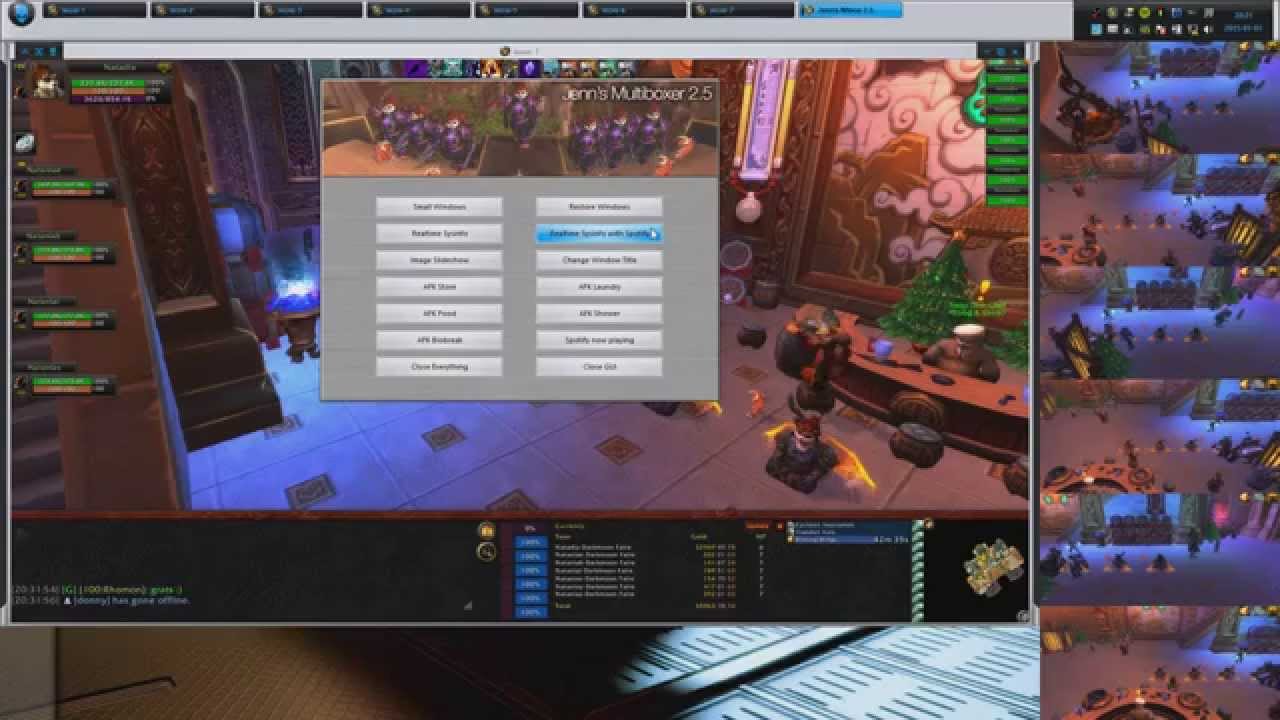 Jenn's Multiboxer 2.5 - Multiboxing software - 2015-01-01 - YouTube