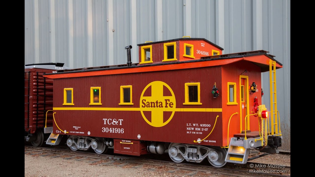 How to Build a 1-1/2" Scale 7.5" Gauge Wooden Caboose Episode 1 - YouTube