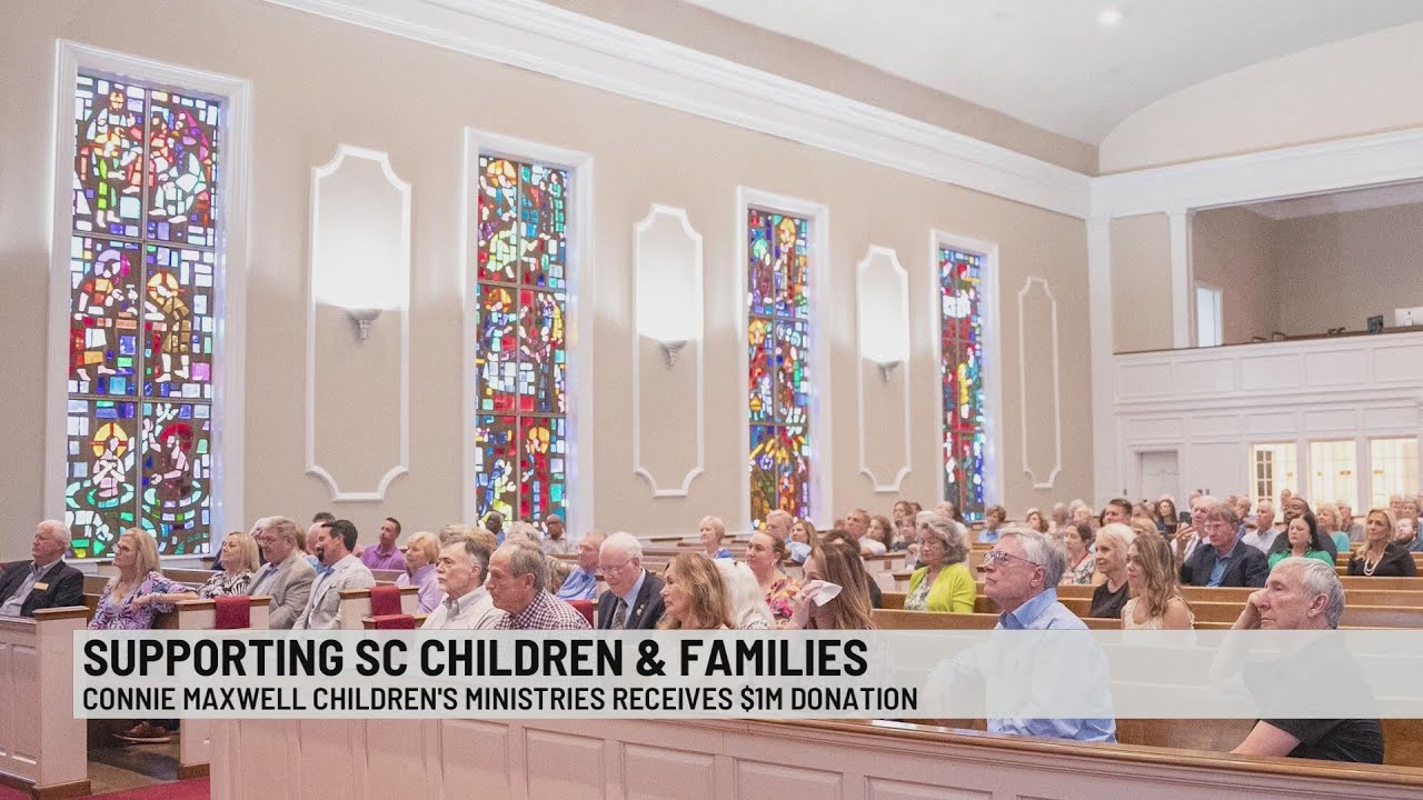 Connie Maxwell Children’s Ministries receives $1 million donation - YouTube