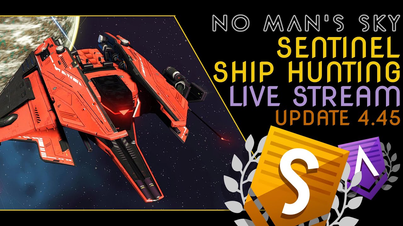 🔴 Hunting The Best Sentinel Ships In No Man's Sky Echoes - Update 4.45 ...