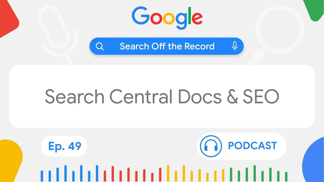 Search Central docs and SEO - YouTube