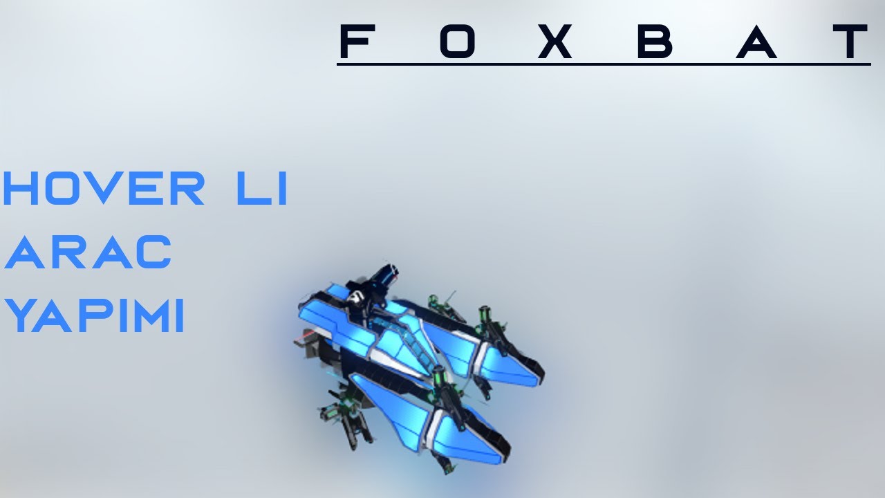 Robocraft Hover lı araç yapıyoruz - YouTube