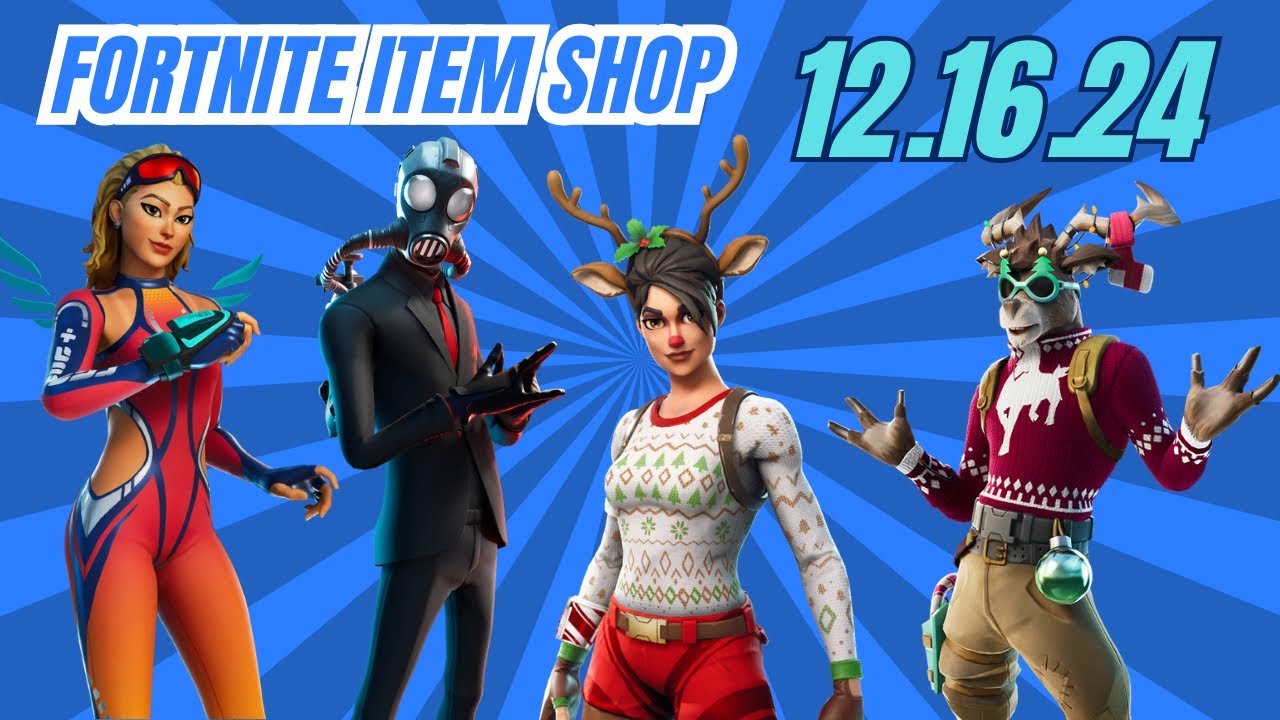 Fortnite Item Shop Live 12.16.24 - YouTube