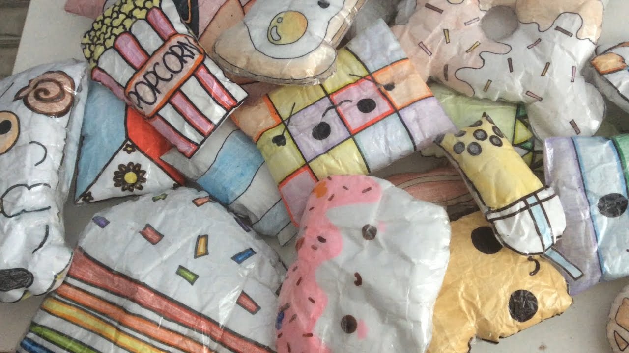 My 2D Paper Squishy Collection - YouTube