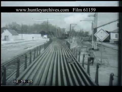 Laying Railway Tracks, 1950s - Film 61159 - YouTube