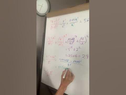 Solve factorials - YouTube