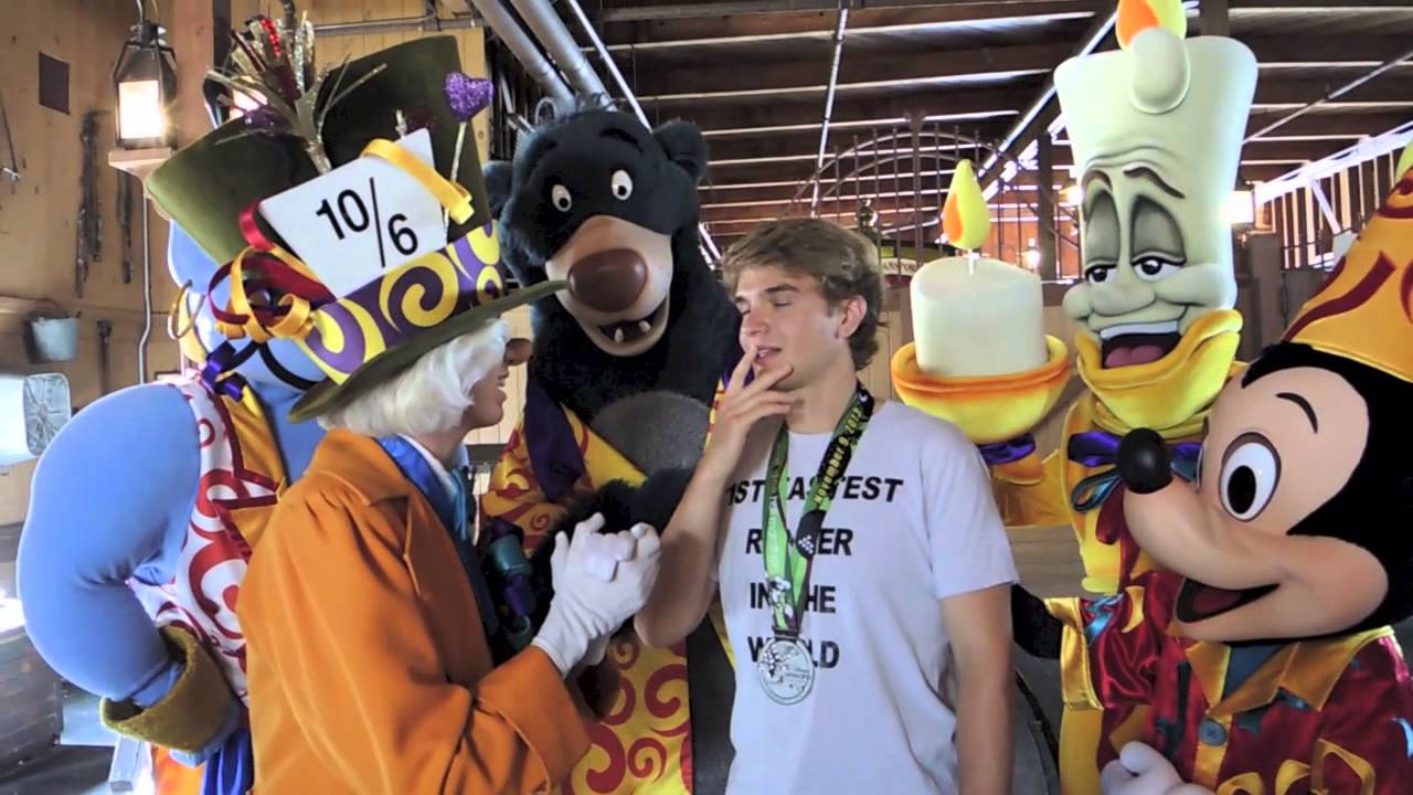 Mad Hatter. Lumiere, Genie, Goofy, Minnie, Mickey, Baloo, King Louie ...