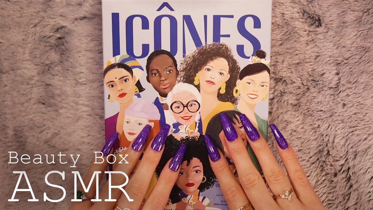 ASMR My Little Box Unboxing (🎧 soft spoken, tapping, scratching) - YouTube