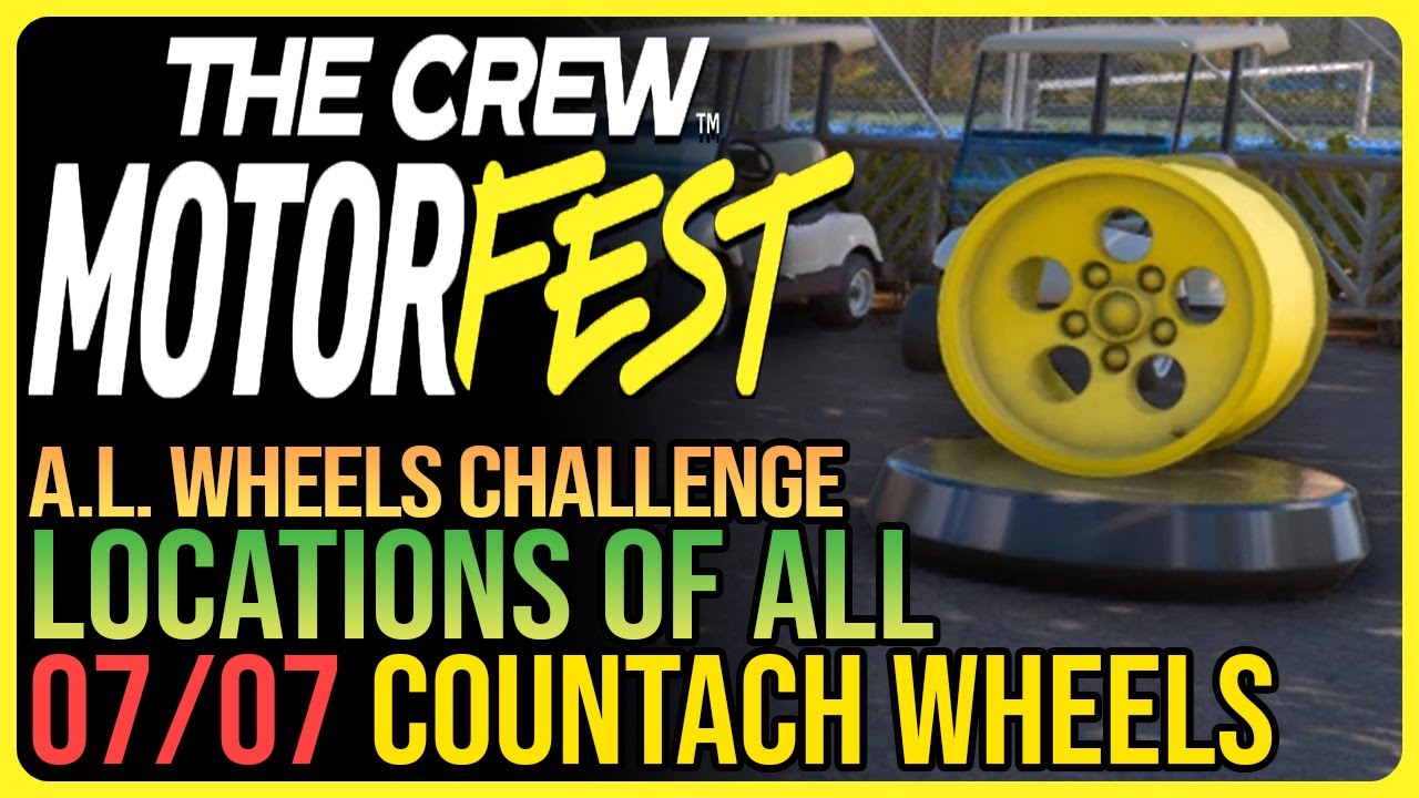 All 7 Countach Wheel Collectibles The Crew Motorfest - A.L. Wheels ...