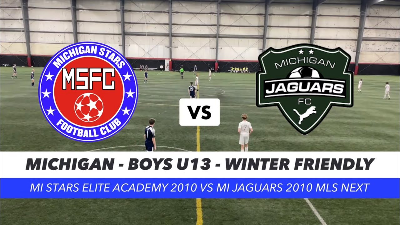 MI Stars Elite Academy 2010 vs MI Jaguars 2010 MLS Next - YouTube