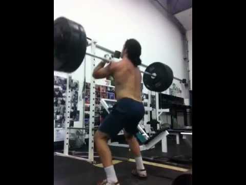 Power clean technique tutorial & illustration (225lbs) - YouTube