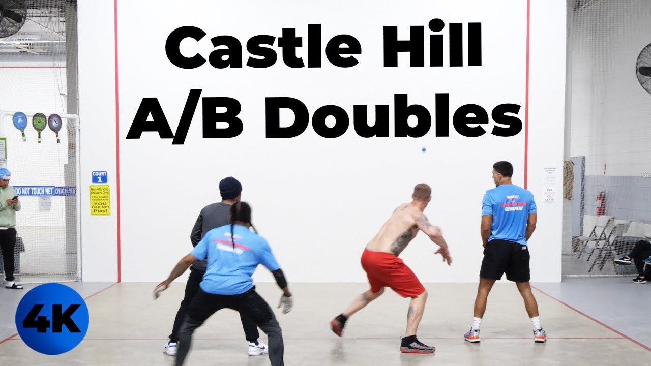 Rick & Raptor vs Eddie & Mark 4K | Castle Hill A/B Doubles 2023 | Round ...