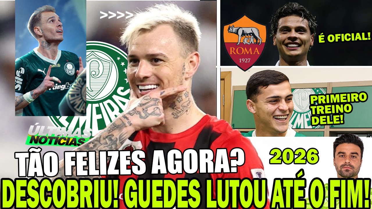 FINAL FELIZ NO PALMEIRAS SOBRE ROGER GUEDES!! OBRIGADO MEU DEUS ...
