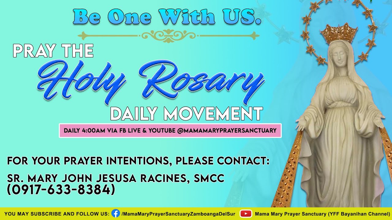Holy Rosary at Mama Mary Prayer Sanctuary - YouTube