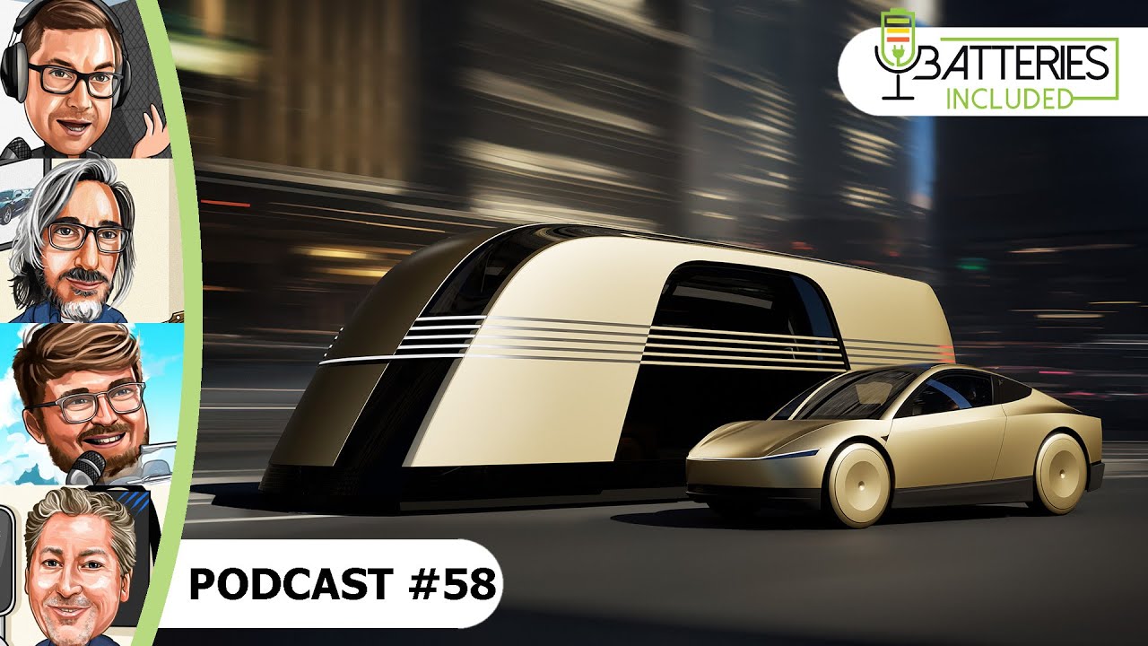 Tesla Cybercab and Robovan Revealed At We, Robot Event - YouTube