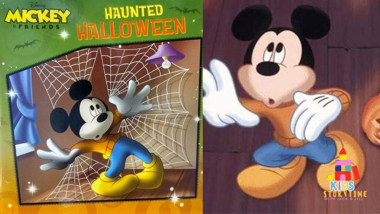 🎃👻 Kids Book Read Aloud: Disney Mickey & Friends Haunted Halloween ...