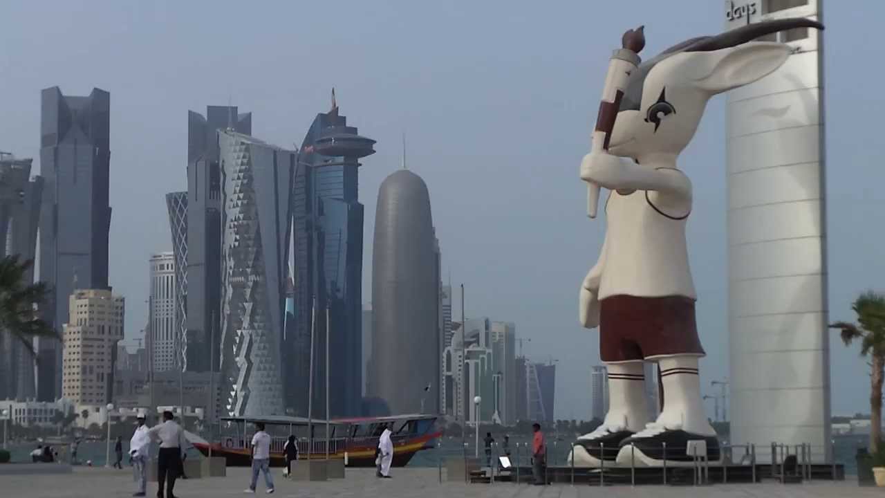 Hi Doha Qatar, Oryx @ Corniche - YouTube
