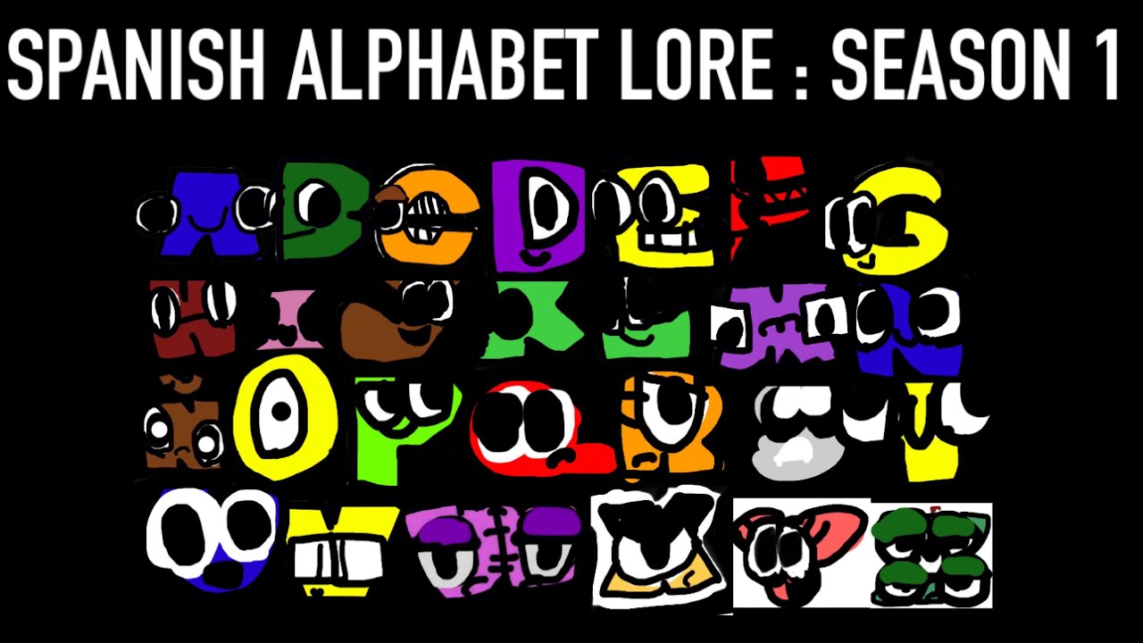 Spanish alphabet lore | season 1 - YouTube