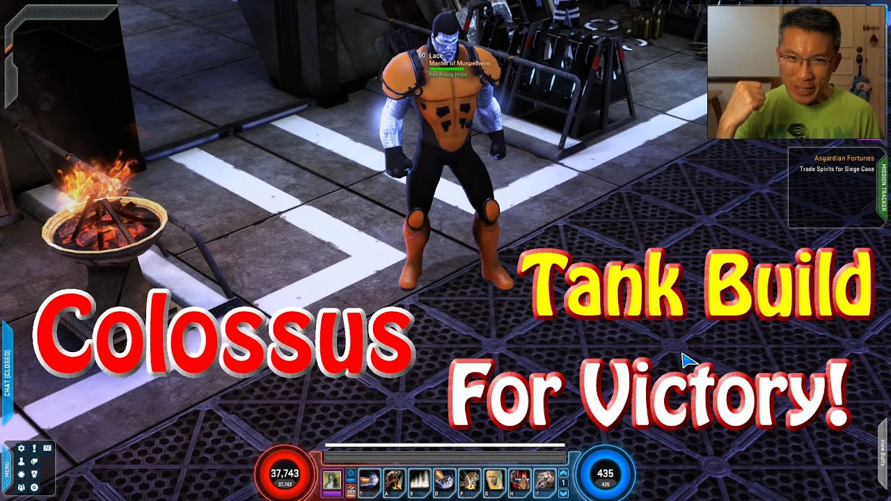 Marvel Heroes Colossus Tank Build - For Victory! - YouTube