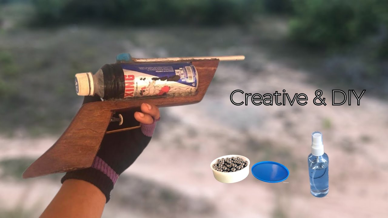 Creative - Making New Easy | Unique PVC Amazing slingshot can - YouTube