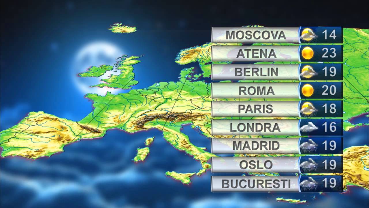 Weather Forecast - Night - YouTube