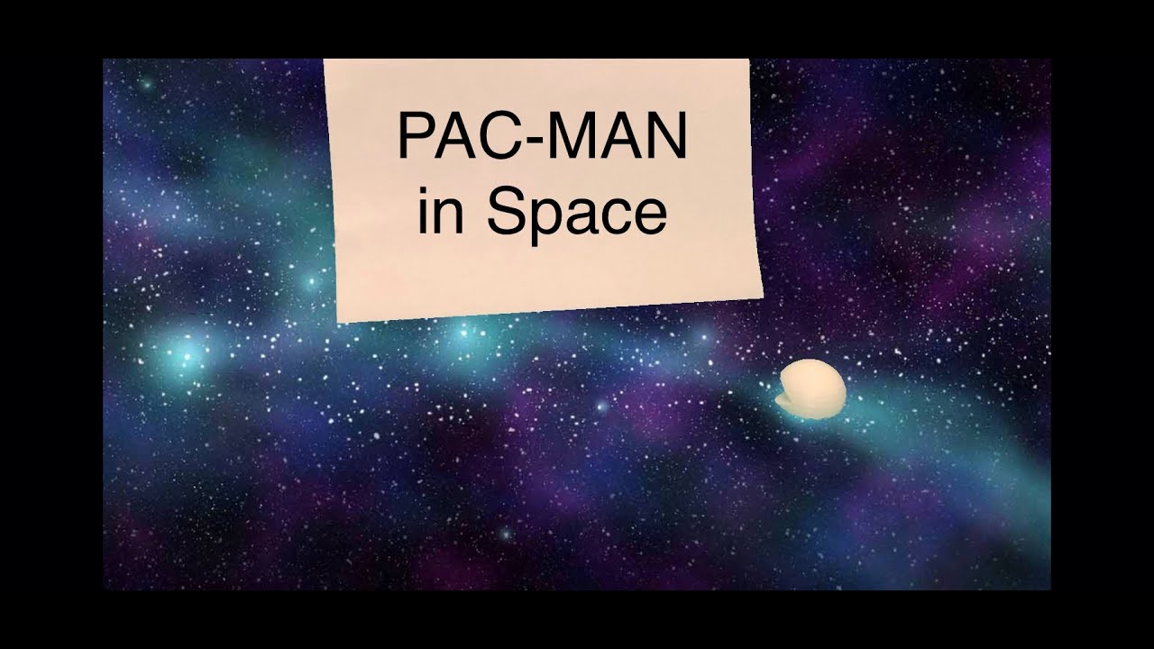PAC-MAN in Space - YouTube